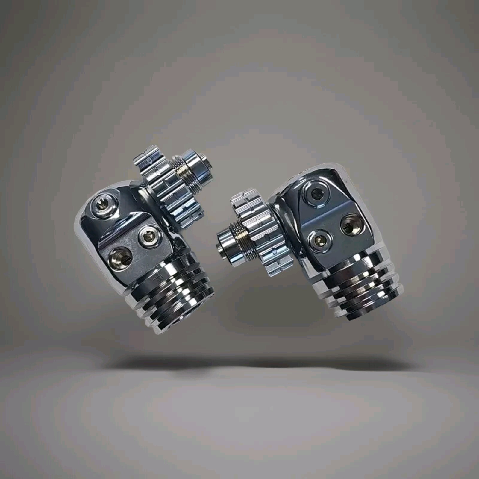 Mares 25XR First Stages Left And Right, Tec Diving Scuba Regulator ...