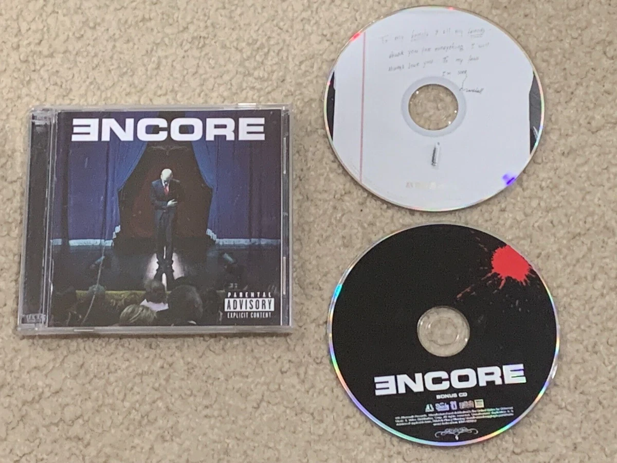 Eminem Encore Bonus Cd