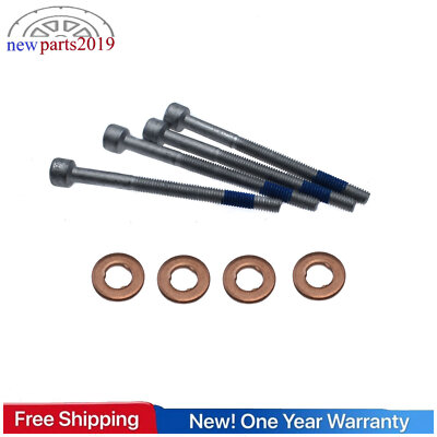Fuel Injector Screw w/Seals Kit For Mercedes C220 E220 E320 Sprinter ...