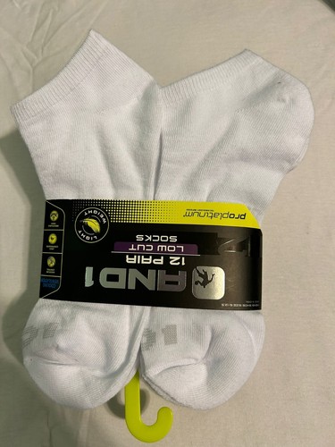 AND1 socks, 12 Pairs of ProPlatinum Lightweight Low Cut Socks | eBay