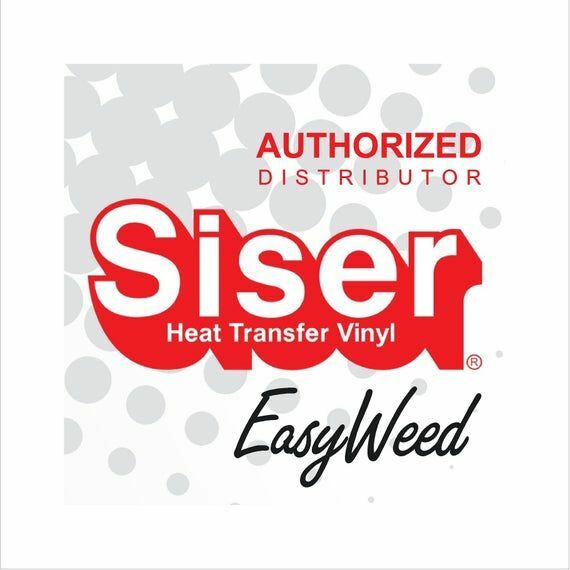 Heat Transfer Vinyl Siser EasyWeed Metallic GOLD OR SILVER MIRROR 20"x ...