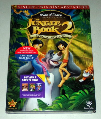 Disney The Jungle Book 2 (DVD, 2008, 2-Disc, Special Edition) Singin ...