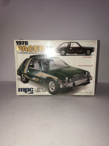 MPC 1/25 1978 AMC Pacer X Model Car Kit 1-7801 New Factory Sealed Box ...