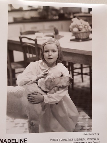 MADELINE LIVE ACTION MOVIE OFFICIAL PRESS MOVIE STILL PHOTO WITH DOG | eBay