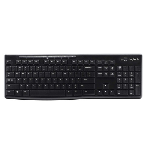 Logitech K270 Wireless Keyboard for Windows, QWERTY Pan Nordic Layout ...
