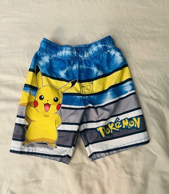 Boys Pokémon Swim Trunks Bathing Suit Size Small (6/7) | eBay