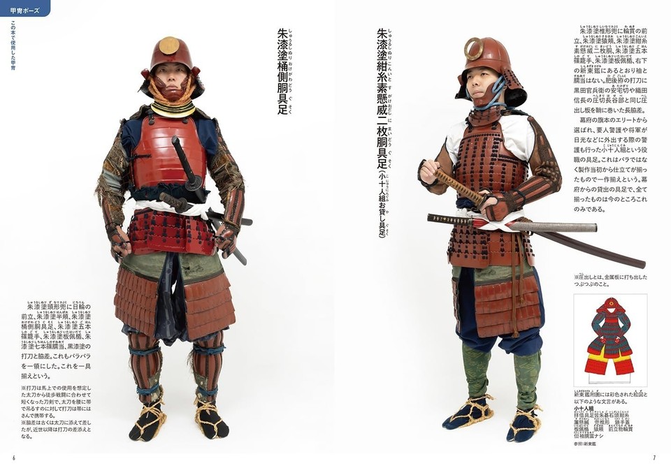 Visual Pose Guide Sengoku Samurai Armor Fighting Battle Illustration ...