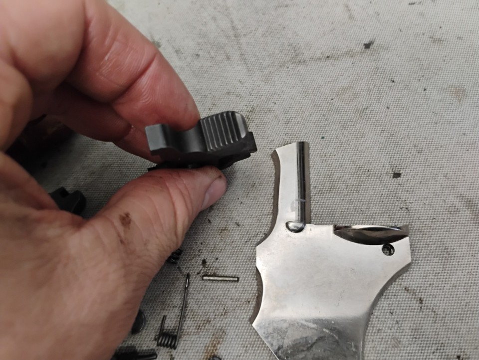 Dan Wesson 357 Magnum Parts Lot Gunsmith Repair Grip Hammer Trigger ...