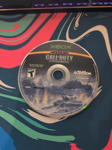 Call Of Duty Finest Hour Microsoft Xbox- Disc only | eBay
