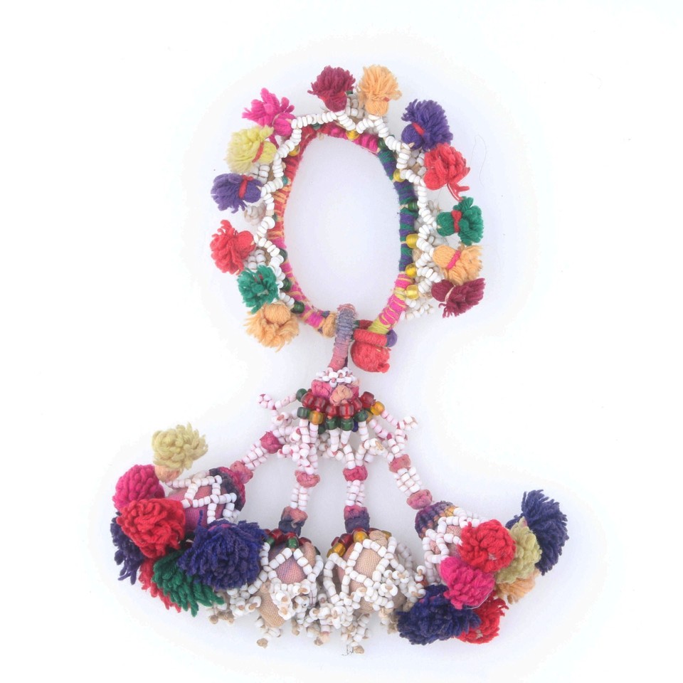 Beaded Banjara Armlet With Tassels Ethnic Tribal Belly Dance Costume ...