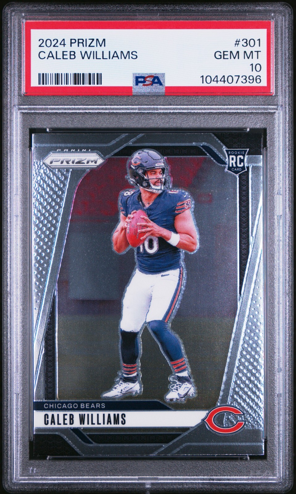 Caleb Williams 2024 Prizm #301 Base Price Guide - Sports Card Investor