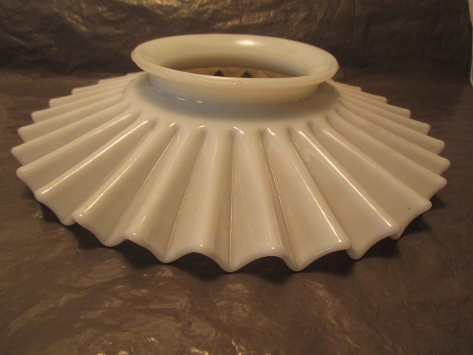 8 1/4" MILK GLASS GAS SHADE | eBay