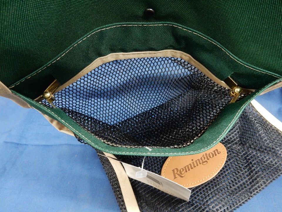 NOS Remington Mesh Shotgun Shell Hull Bag with Belt Clip | eBay
