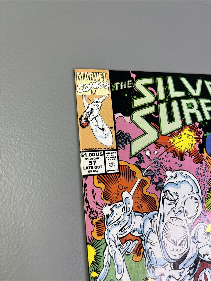 SILVER SURFER Vol. 3 #57 Thanos Infinity Gauntlet Marvel Comics 1991 | eBay