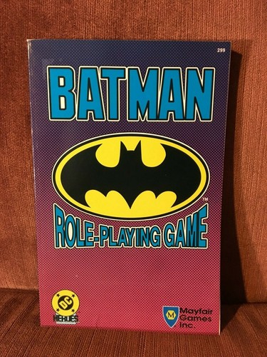 Batman Role-Playing Game Mayfair Games Inc. 1989 | eBay