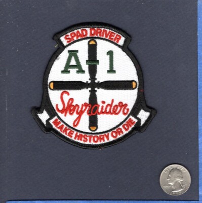 Douglas A-1 Skyraider Spad Driver États-unis Marine Escadron Avion ...