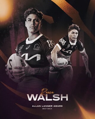 BRISBANE BRONCOS NRL RUGBY TEAM PLAYER POSTER, FREE POST, BARGAIN 2 ...