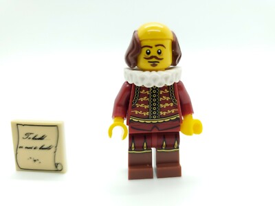 William Shakespeare Used Lego Minifig minifigure TLM008 | eBay UK