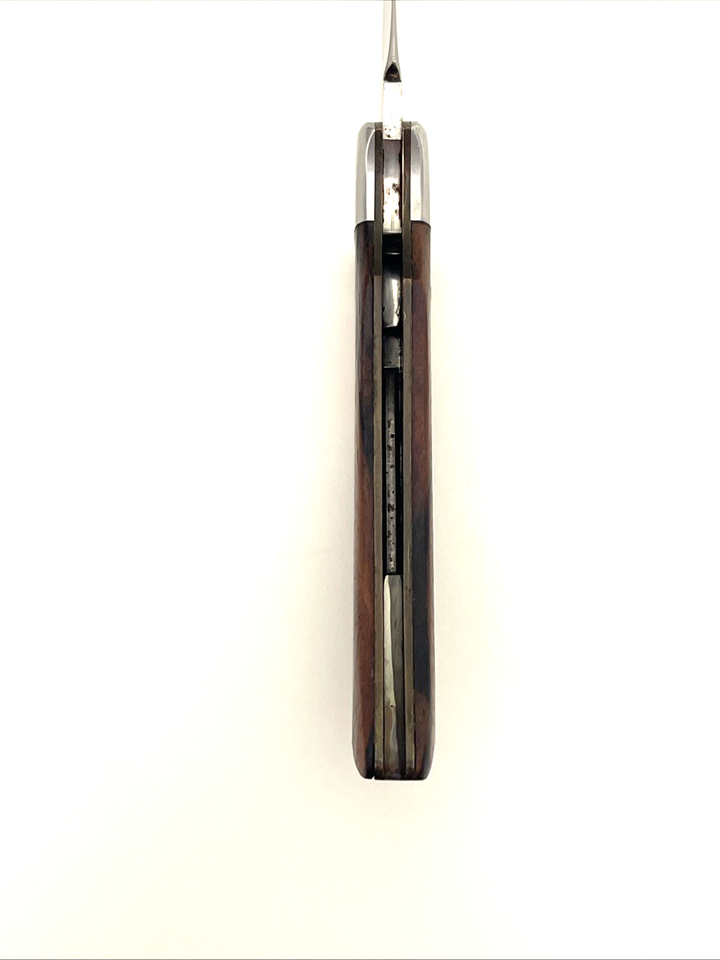 Gerber 1007 Folding Hunter II Knife Ebony Wood Handle Sakai Japan 1983 ...
