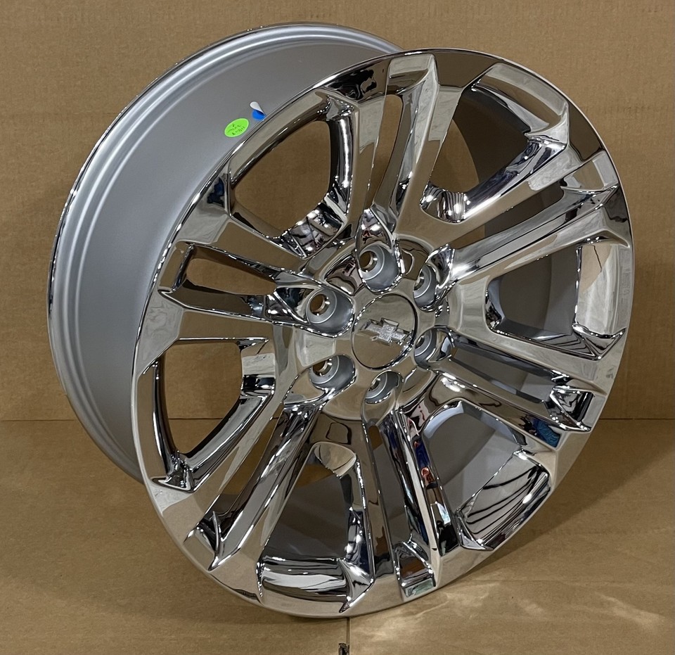 Set of 4 Brand NEW OEM GM '99-'18 Chevrolet Silverado 22 Inch Chrome ...