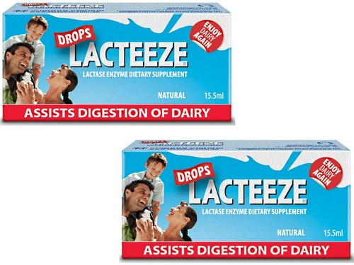 ( 2 x 15.5ml ) Lacteeze Drops ( Lactase Enzyme ) 62781110026| eBay