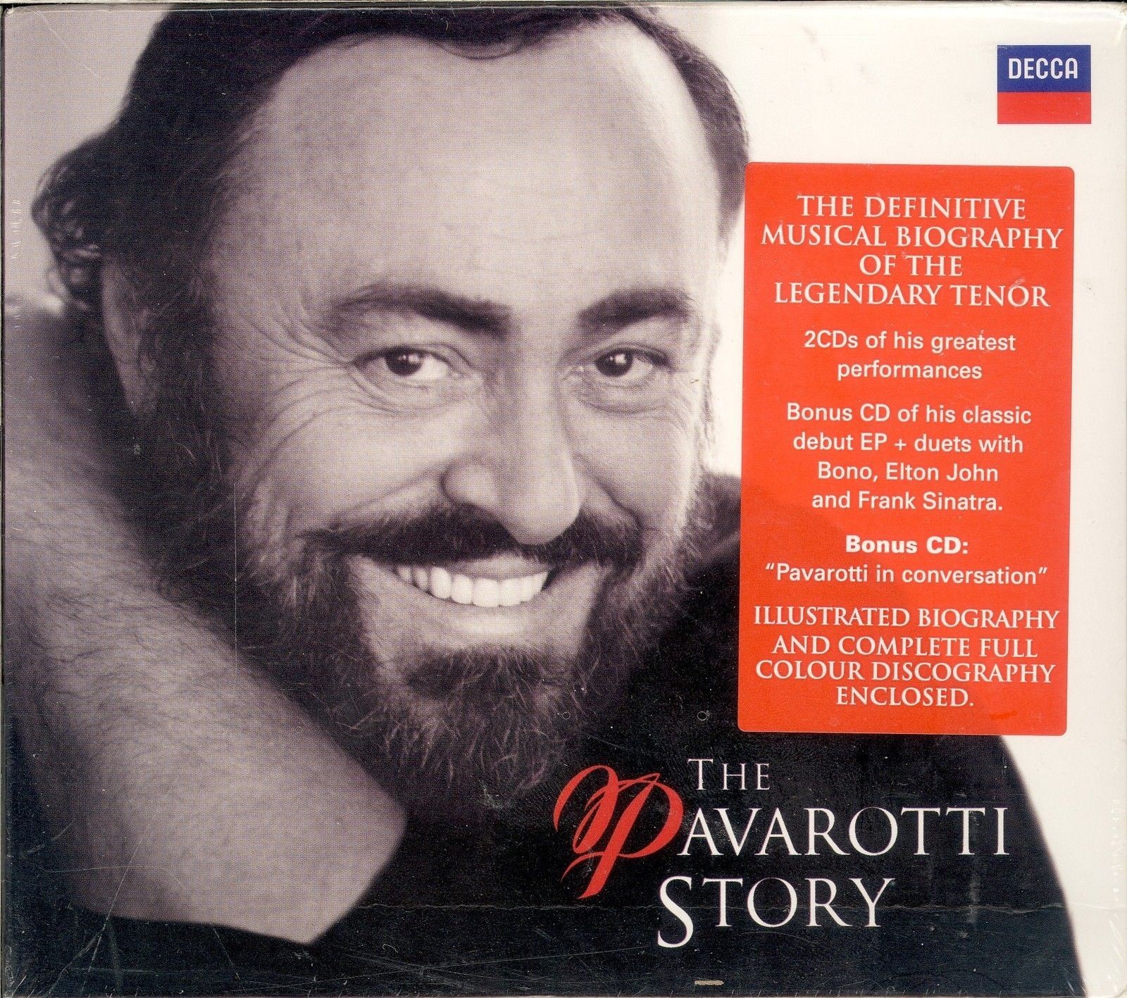 The Pavarotti Story box CD NEW Definitive Musical Biography set ...