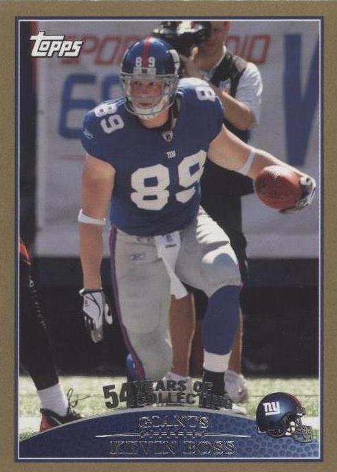 2009 Topps - Kevin Boss #169 Gold /2009 for sale online | eBay
