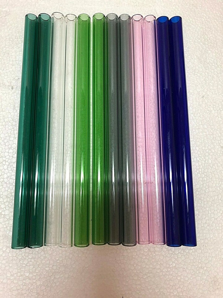 12 mm X 2 mm X 4"-6" PYREX Glass Blowing Tubes 8mm= ID Mixed Color | eBay