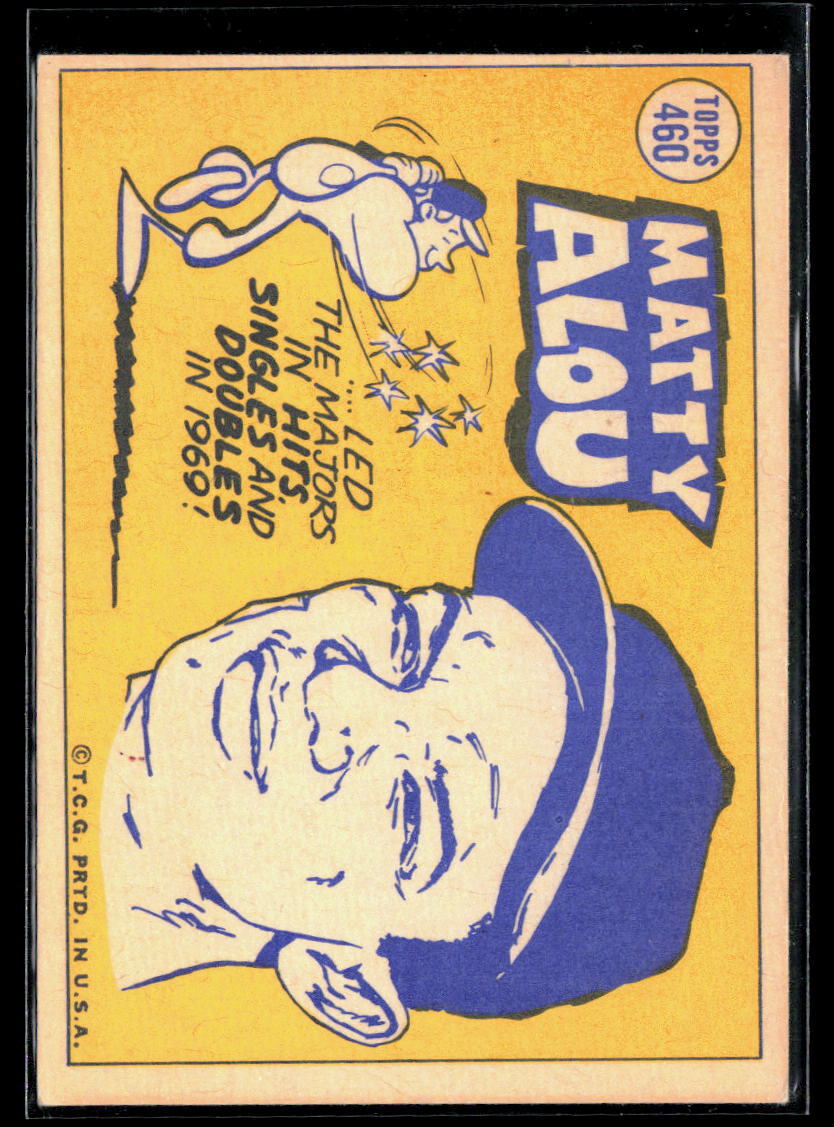 Matty Alou 1970 Topps #460 LEAGUE AS | eBay