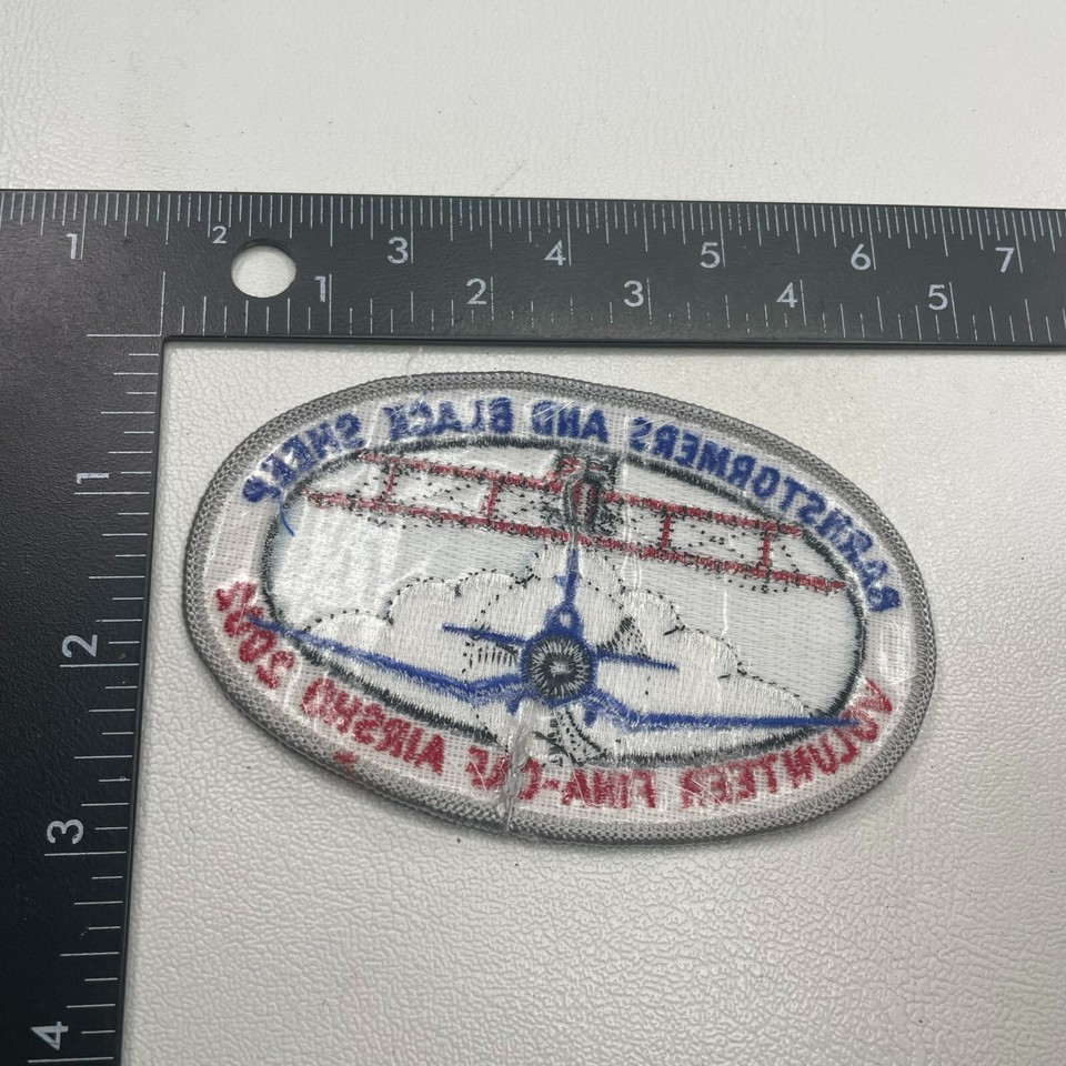 2002 FINA AIRSHO AIR SHOW BARNSTORMER BLACK SHEEP VOLUNTEER Airplane Patch 274M | eBay