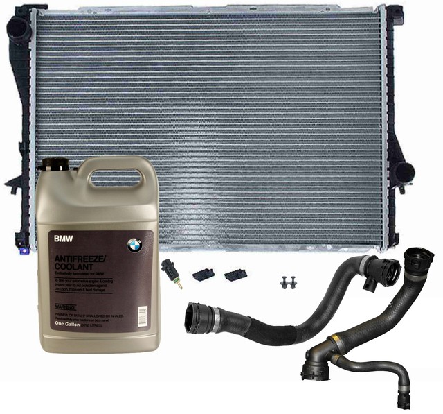 Radiator Replacement Kit for BMW E39 540i with Manual Transmission 1998 ...