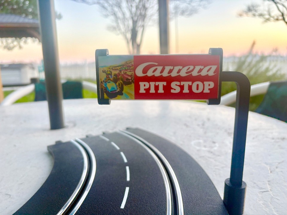 Carrera 1/24-1/32 track Pit Stop and Pit Lane Signs | eBay