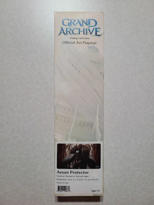 Grand Archive TCG Aesan Protector Premium Playmat Stitched Edges ...
