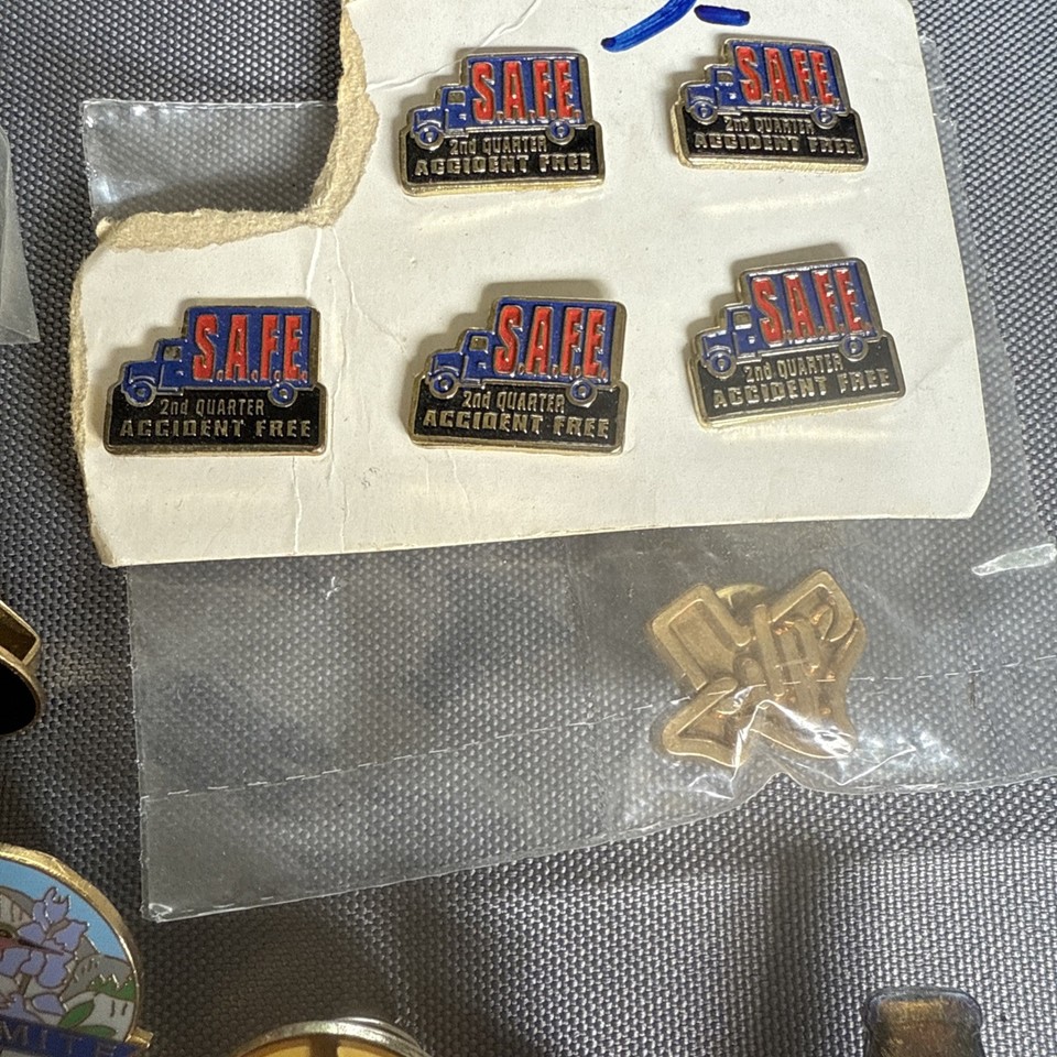 Huge Lot Of 50 Vintage Star Pins Military Boy Scouts Travel BSA Pins | eBay