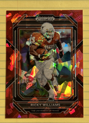 2023 Panini Prizm Draft Picks Ricky Williams Red Ice Prizm #94 | eBay