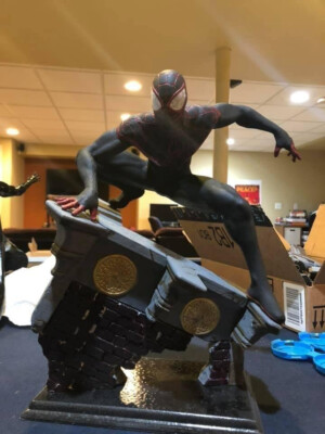 Spider-man Resin Sculpture Statue Model Kit Unpainted/Unassembled | eBay