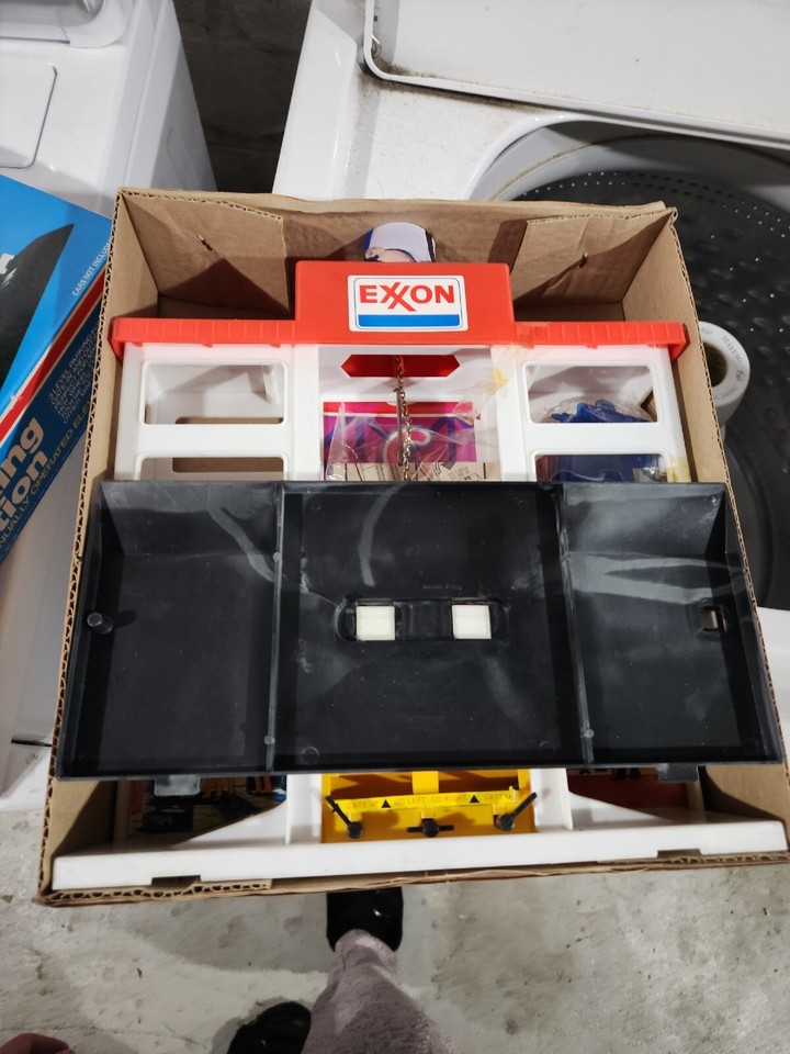 Vintage Nasta Exxon Parking Station | eBay