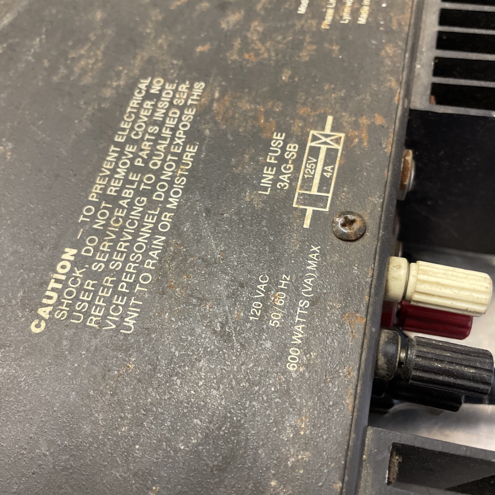 Phase Linear A30 Power Amplifier PROFESSIONAL SERIES 600W | eBay