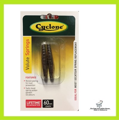 Cyclone Secateur Volute Spring - 2 Pack | eBay Australia