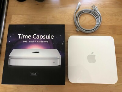 Apple Time Capsule 1st Gen - 500gb wireless router + hard drive | eBay