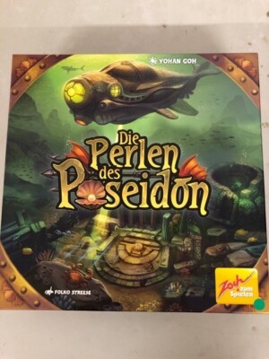 DIE PERLEN DES POSEIDON - great family game from Zoch publisher ENGLISH ...