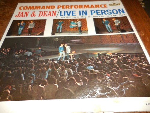 Jan And Dean LP "Command Performance" 1965 on Liberty Mono VG+ Cover VG | eBay