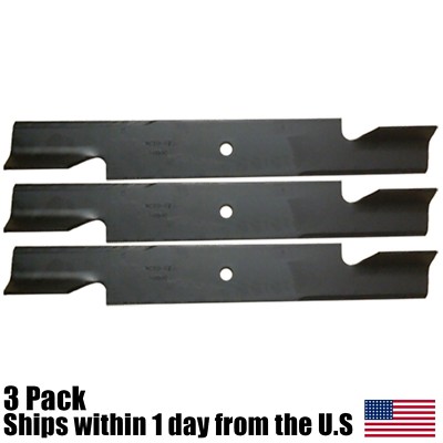 3PK High Lift Mower Blades for 61" Scag Turf Tiger Freedom Z Tiger Cub ...