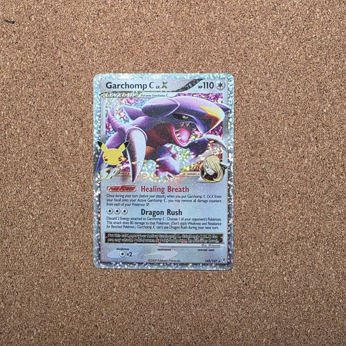 #2 Garchomp C LV.X 145/147 Pokémon TCG Celebrations 25th Anniversary ...