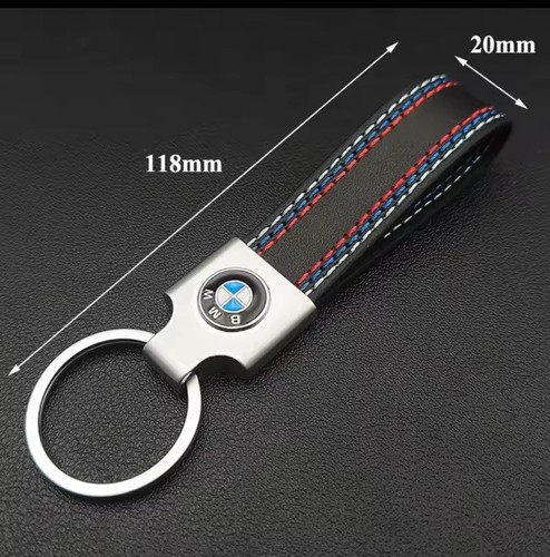 BMW Brand New Leather Keychain Key Chain Key Ring | eBay