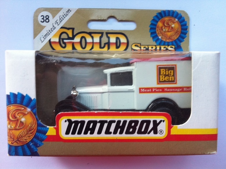 MATCHBOX GOLD SERIES LIMITED EDITION MODAL A FORD VAN BIG BEN PIES ...