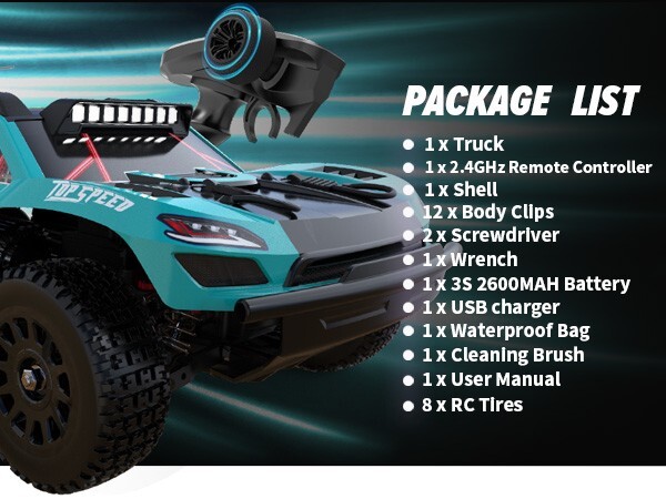 Hosim 1:14 Brushless RC Car For Adults MOXLIN High Speed RC Monster ...