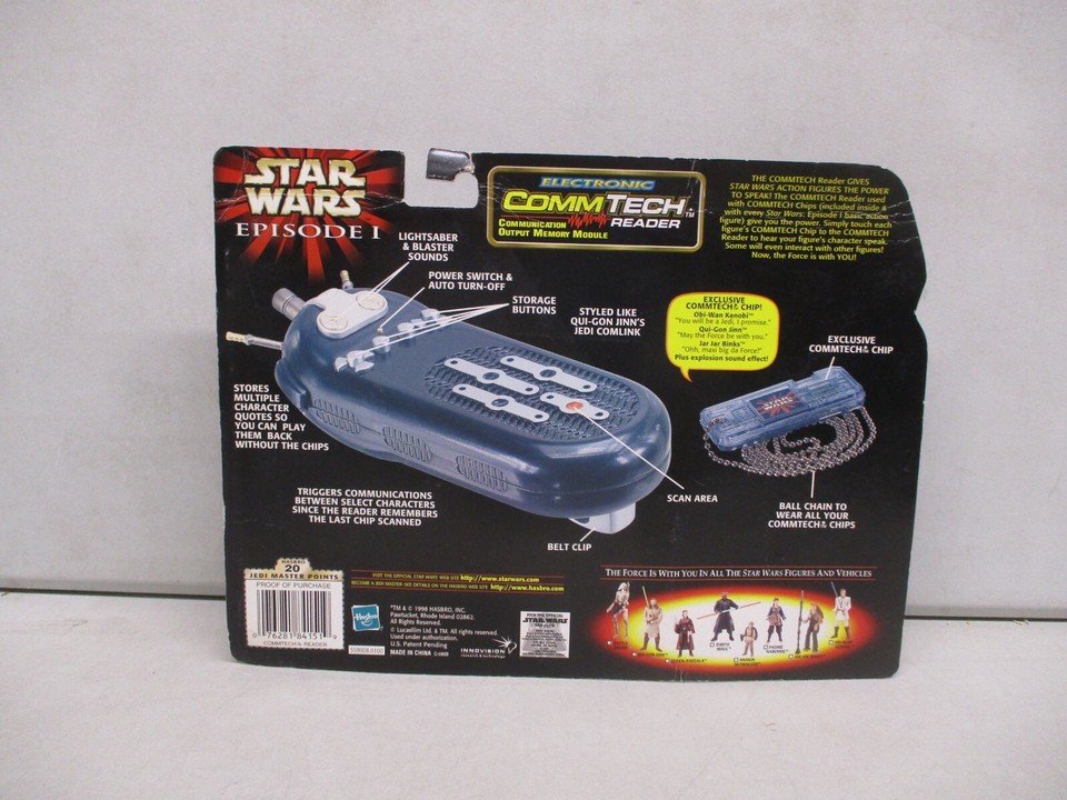 1998 Star Wars Episode I Electronic Commtech Reader | eBay