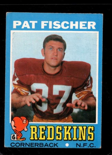 1971 TOPPS #74 PAT FISCHER VG+ REDSKINS *X40854 | eBay