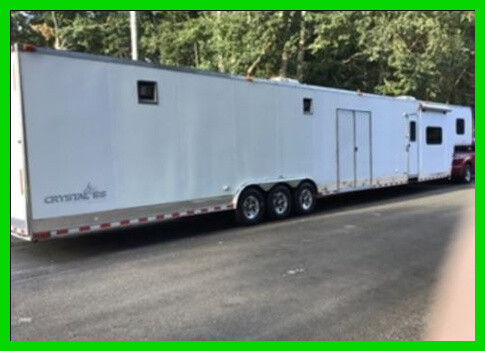 2012 Vintage Enclosed Car Trailer with Living Quarters | eBay